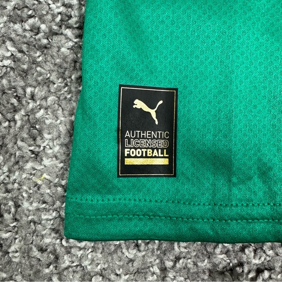 Puma | Shirts | Puma Senegal Away 22223 Mens Soccer Jersey Green Size M ...